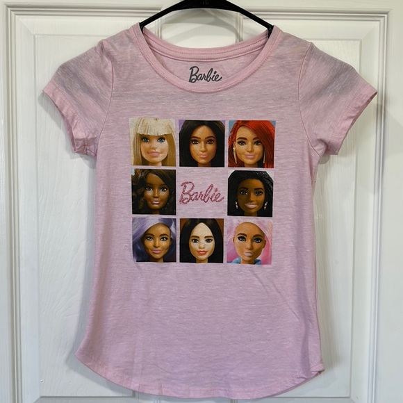Barbie | Shirts & Tops | Barbie Shirt Girls M78 Pink | Poshmark